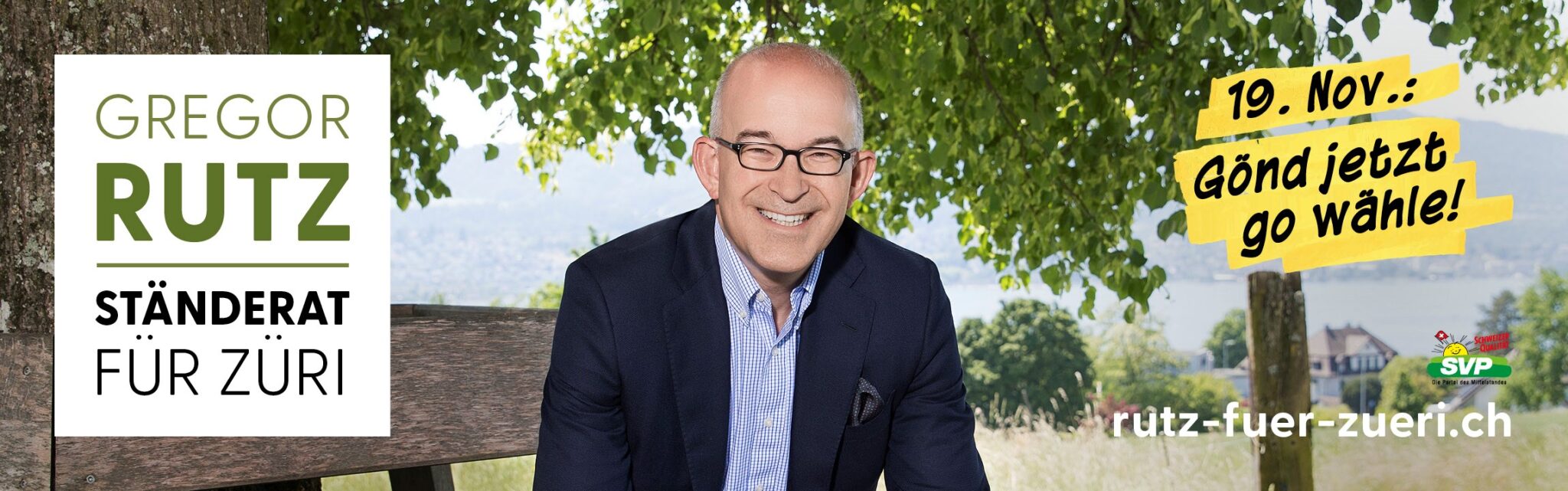 SVP Stadt Zürich - Zweiter Wahlgang Ständeratswahlen: Gregor Rutz als ...